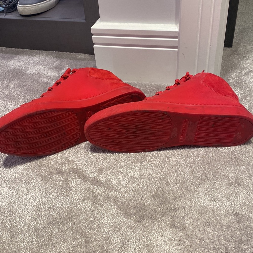 Balenciaga Arena Red Suede - Gem